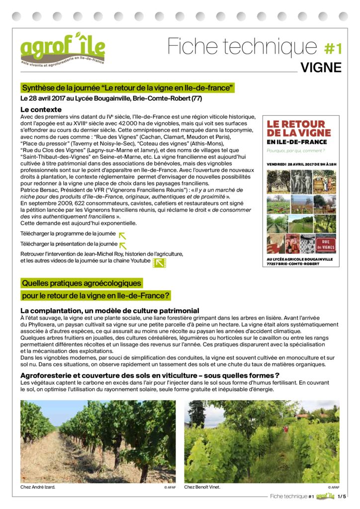 Ressources | Agrof'ile